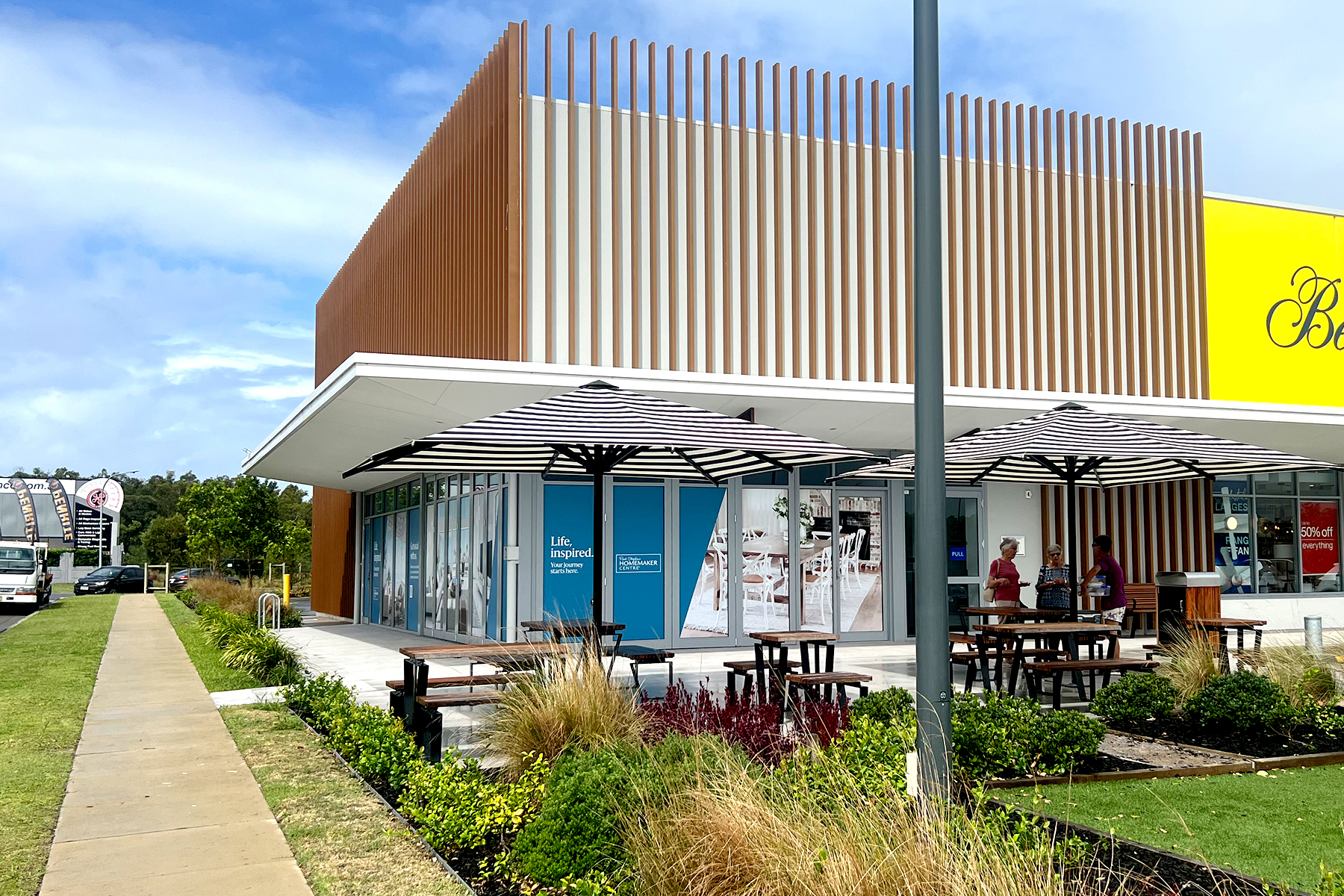 Harvey Norman Homemaker Centre Port Stephens – TITANIUM